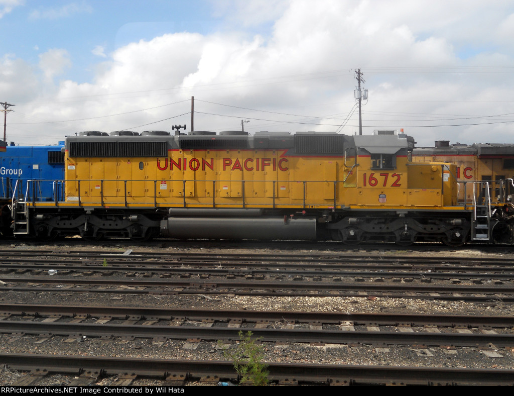UP SD40N 1672